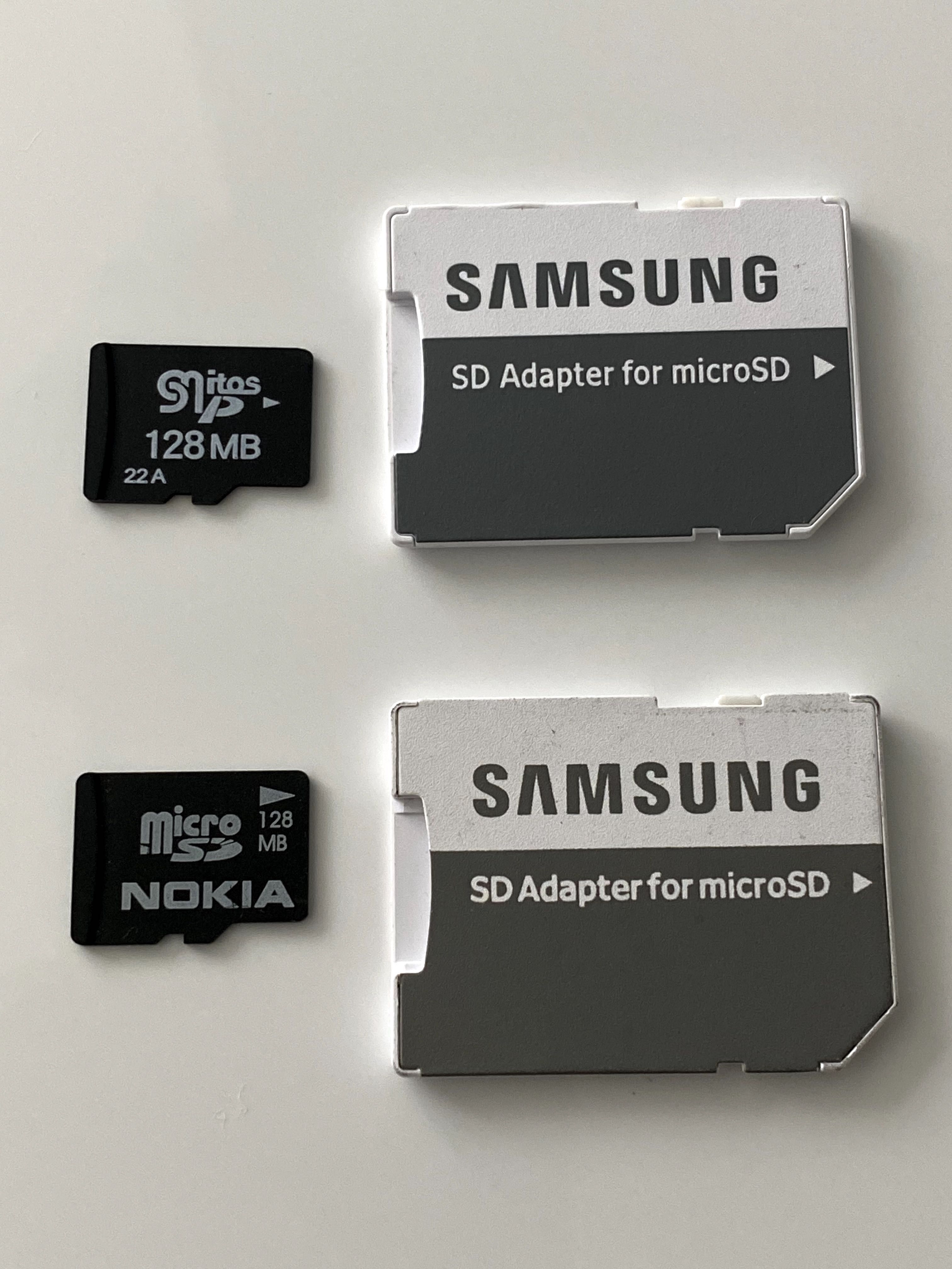 2 картки пам'яті micro SD 128 Mb.: 50 грн. - Карты памяти Киев на Olx