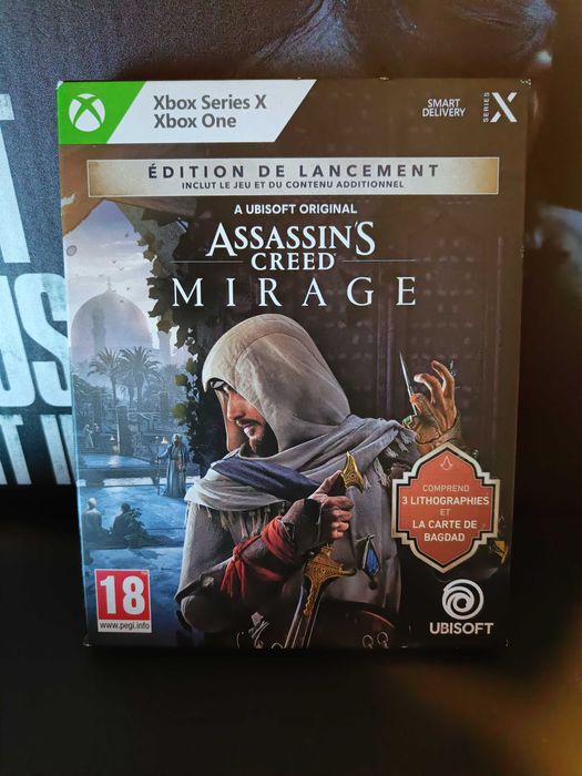 Assassin’s Creed Mirage Launch Edition Xbox Series X Litografie + mapa Ciechocinek • OLX.pl