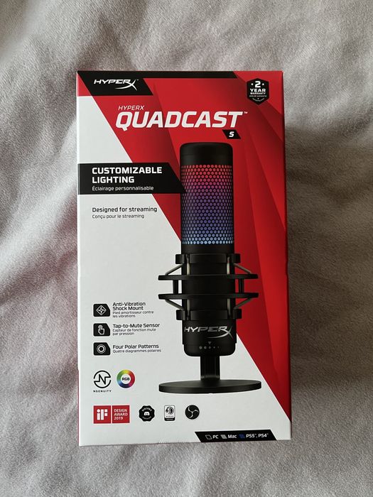 Продаю Мікрофон HyperX QuadCast S: 3 000 грн. - Мікрофони Трускавець на Olx