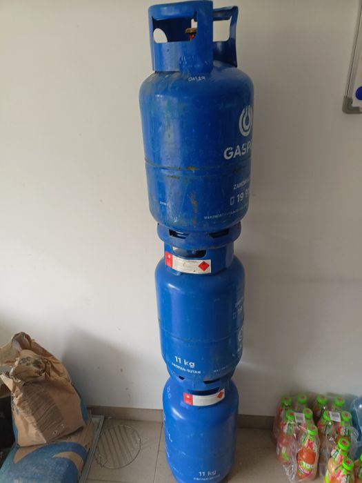 Butle gazowe Gaspol 11 kg pusta i pełnana Kościerzyna • OLX.pl