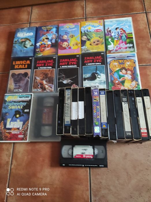 Sprzedam kasety VHS Świętochłowice • OLX.pl