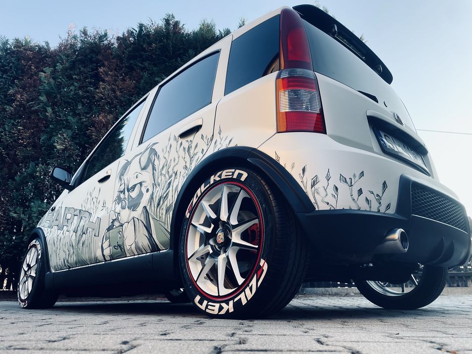 Fiat panda 100 HP Abarth tuning . Jedyna w swoim rodazju Pszów • OLX.pl