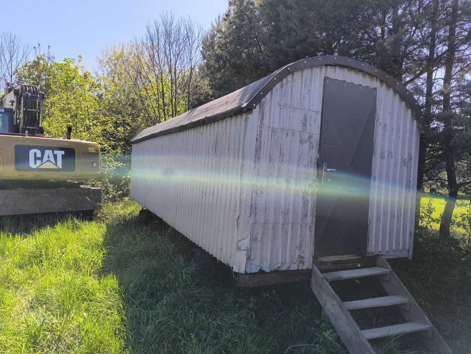 Pakamera budowlana (barakowóz,letni domek) na kołach stan bardzo dobry ...