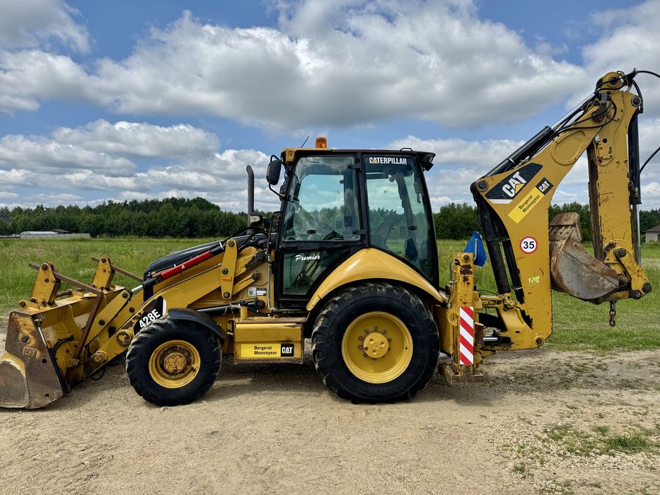 Cat 428E 6900 motogodzin caterpillar 428e koparko ładowarka Wręczyca ...