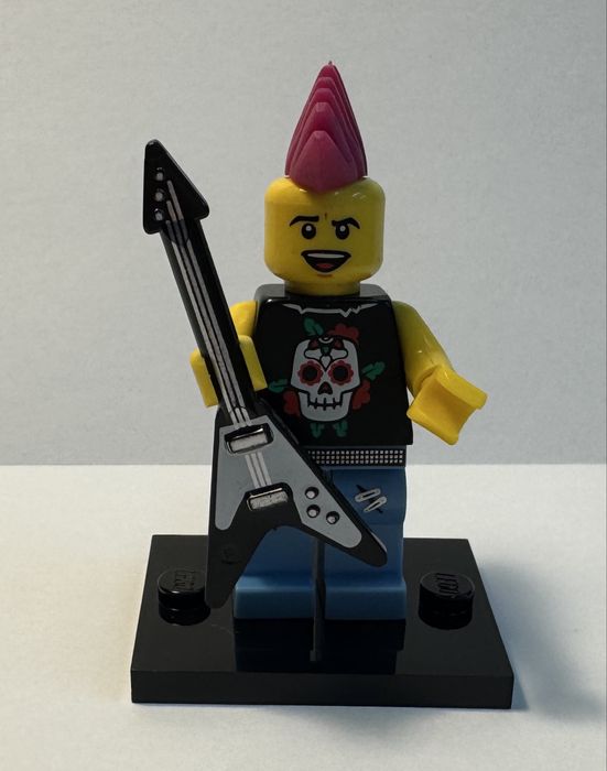 LEGO Minifigures Seria-4 col04-4 Punk Rocker col052 Gdańsk Młyniska ...