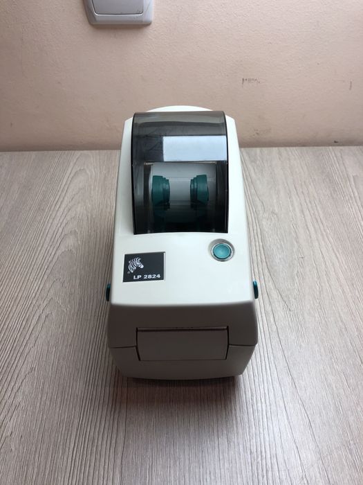 Термопринтер для печати этикеток Zebra LP 2824 USB + COM ИДЕАЛЬНО: 2 ...