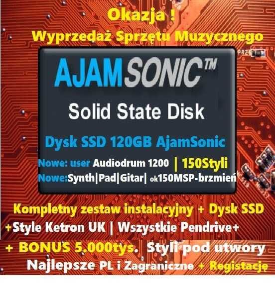 Dysk SSD Ketron Audya Org AjamSonic Super brzmienie Zobacz Jędrzejów • OLX.pl