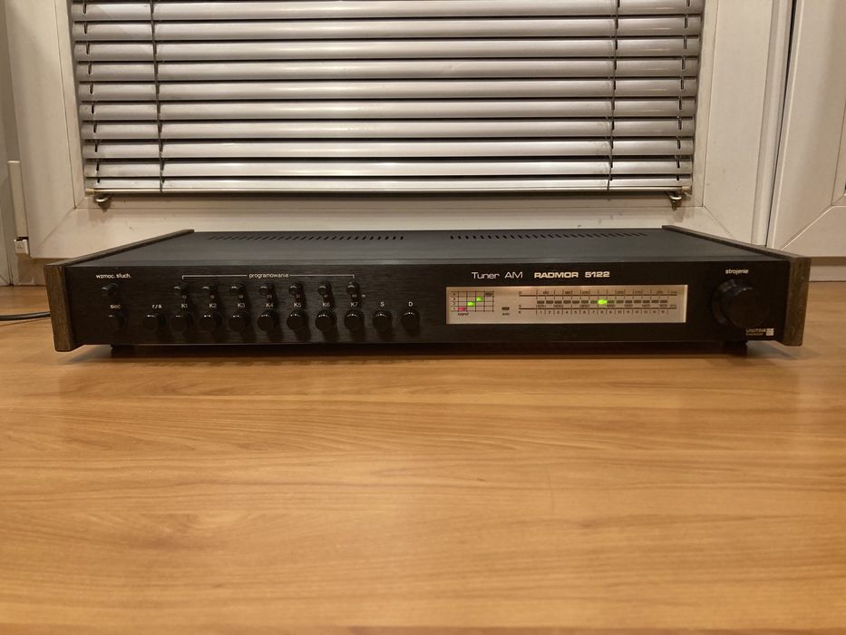 Tuner AM Radmor 5122 oryginalny czarny sprawny super stan! Warszawa ...