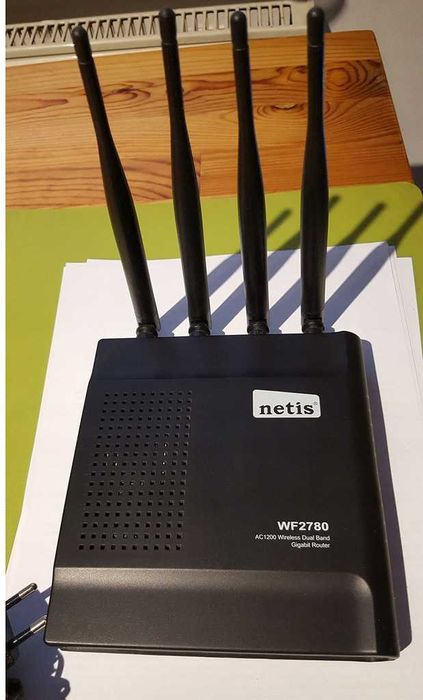 Gigabit router Netis WF2780 dualband 2.4 5 ghz 10/100/1000 Złotów • OLX.pl