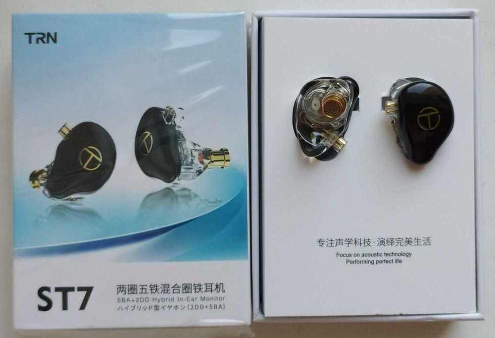 Проводные наушники TRN:ST7, MT4, ST1, KZ EDX Pro,Pro X,KZ PR1, PR2 ...