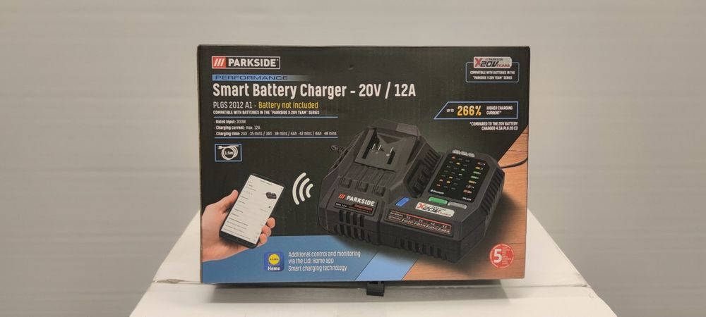 Зарядка PARKSIDE PERFORMANCE Charger швидкий зарядний пристрій PLGS 20: ...