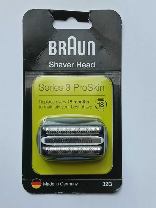BRAUN 32B do Series 3 Folia i blok ostrzy do golarki*nowa* oryginal Dankowice • OLX.pl