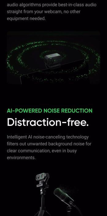 Insta360 Link 2/Link 2C Веб-камера Ultra HD 4К с ИИ / AI / HDR / DSLR ...