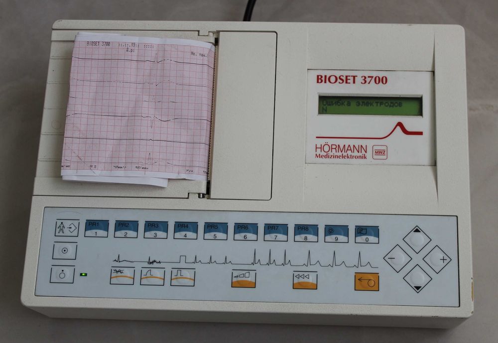 Электрокардиограф Bioset Hormann 3700: 9 900 грн. - Інше Ужгород на Olx