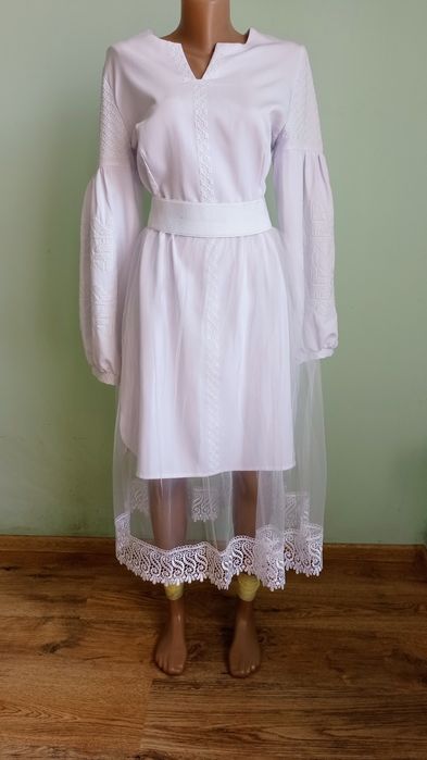 Сукня вишита вишиванка плаття платье біле весільне 1 999 грн Весільні сукні Рудно на Olx