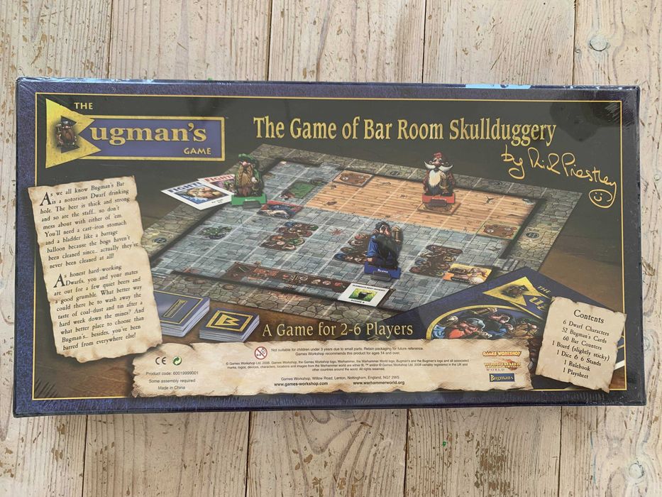 Warhammer Fantasy: The Bugman's Game - zafoliowany box, oldhammer ...