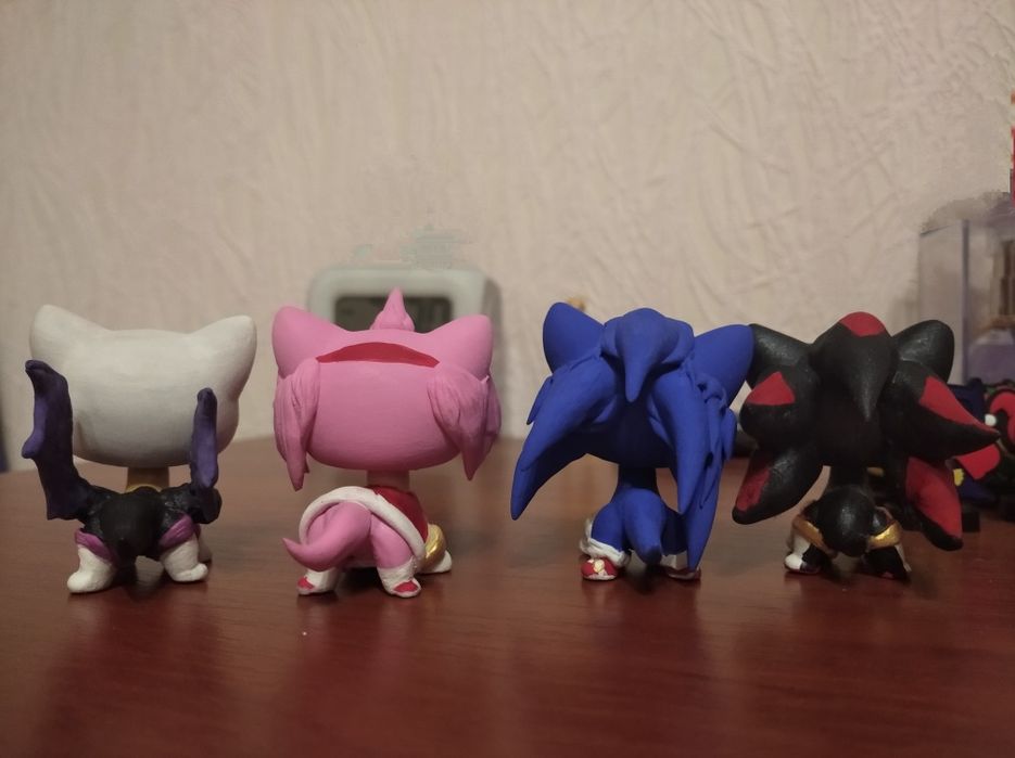 LPS стоячки ООАК, Sonic the Hedgehog, Соник: 500 грн. - Колекціонування ...