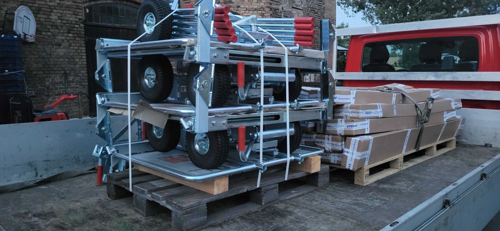 Probst VTK-V Optimas Jazon wózek taczka do transportowania kostki ...