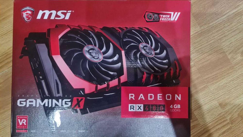 Відеокарта MSI AMD Radeon RX 480 4Gb Gaming (RX 480 GAMING 4G): 3 000 ...