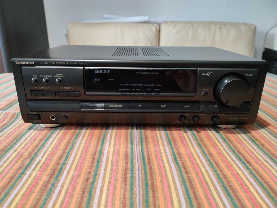 Technics sa ex 100 amplituner RDS Kraków Grzegórzki • OLX.pl