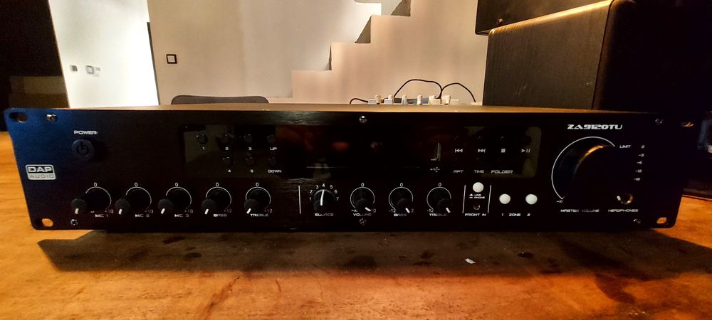 Wzmacniacz strefowy DAP ZA-9120TU 120W 100V Lusina • OLX.pl
