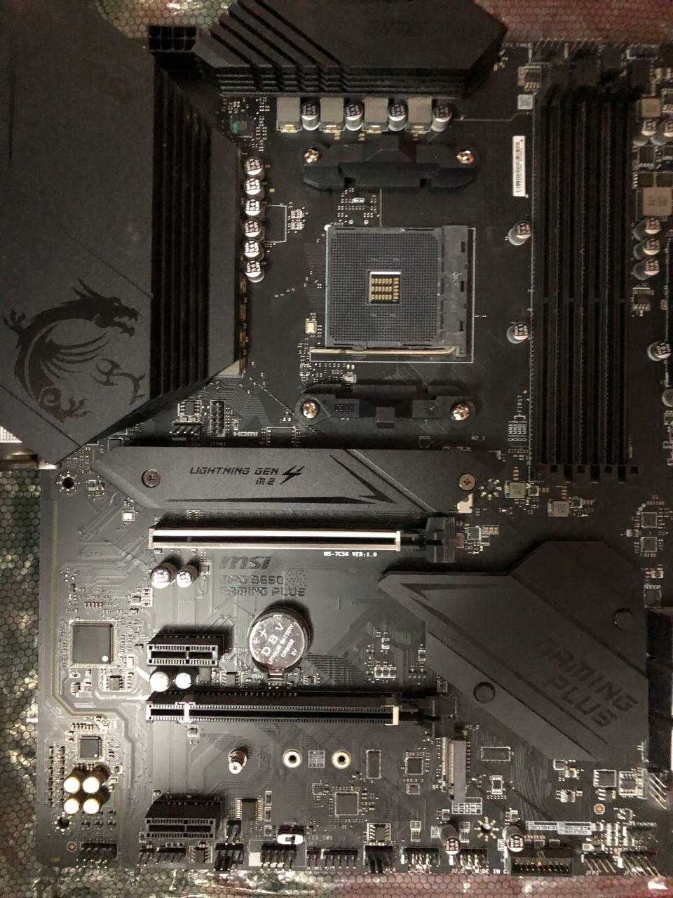 Материнская плата MSI B550 Gaming Plus AM4: 4 500 грн. - Комплектуючі ...