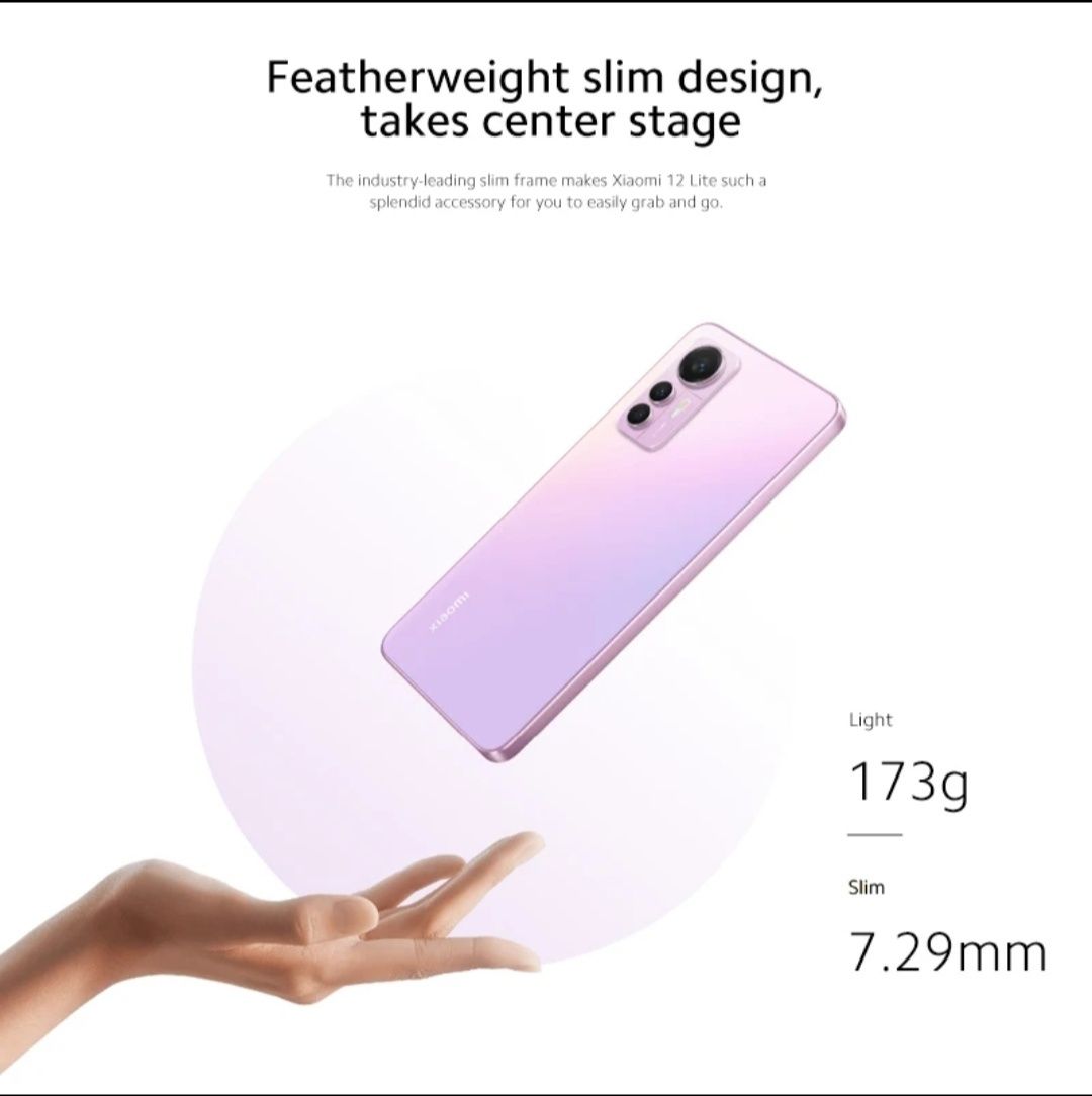 Xiaomi 12 Lite 8/256 Новый .Цвет чёрный.: 11 000 грн. - Мобільні ...