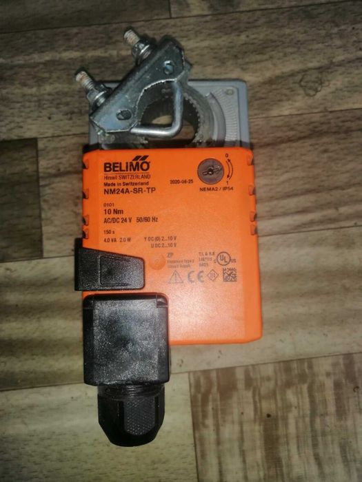 Электропривод воздушной заслонки Belimo NM24A-SR-TP: 2 200 грн ...