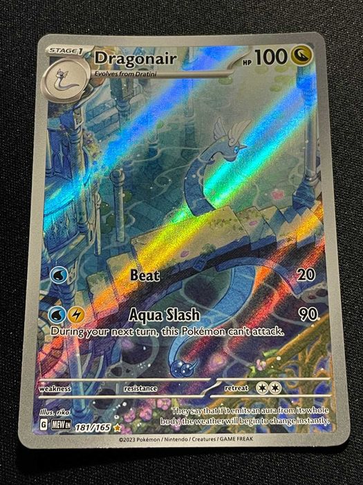 Carta Pokémon 151 Dragonair 181/165 Esmoriz • OLX Portugal