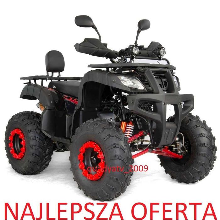 Quad Xtr 200\250 cc Hummer Odśnieżarka pług wyciągarka dostawa gratis ...