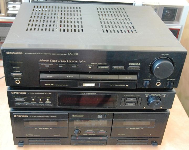 Винтажный двухкассетный аудиокомплекс PIONEER DC-Z94 Japan: 4 500 грн ...