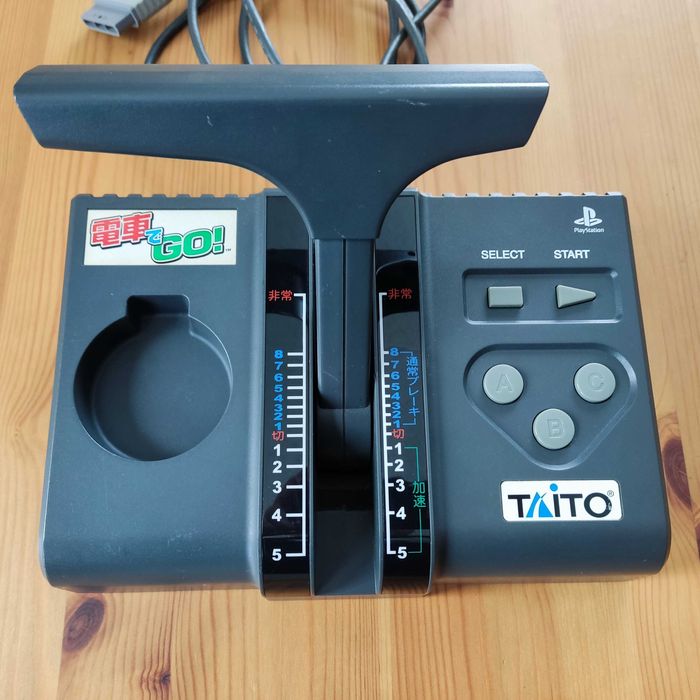 TAITO Densha de Go! Controller TCPP-20001 PlayStation PS1 PSX Rzeszów ...