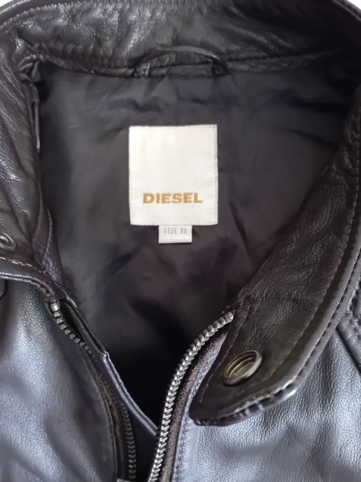 Casaco pele Diesel XL Carcavelos E Parede • OLX.pt