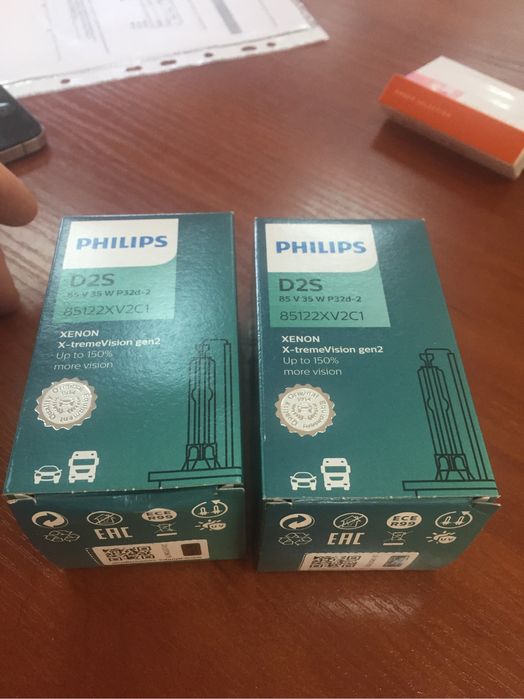 Ксеноновые лампы Philips D2S X-treme Vision gen2 +150%: 2 200 грн ...