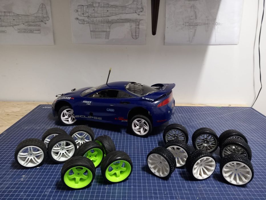 Mitsubishi Eclipse HPI Racing RC nitro Częstochowa Tysiąclecie • OLX.pl