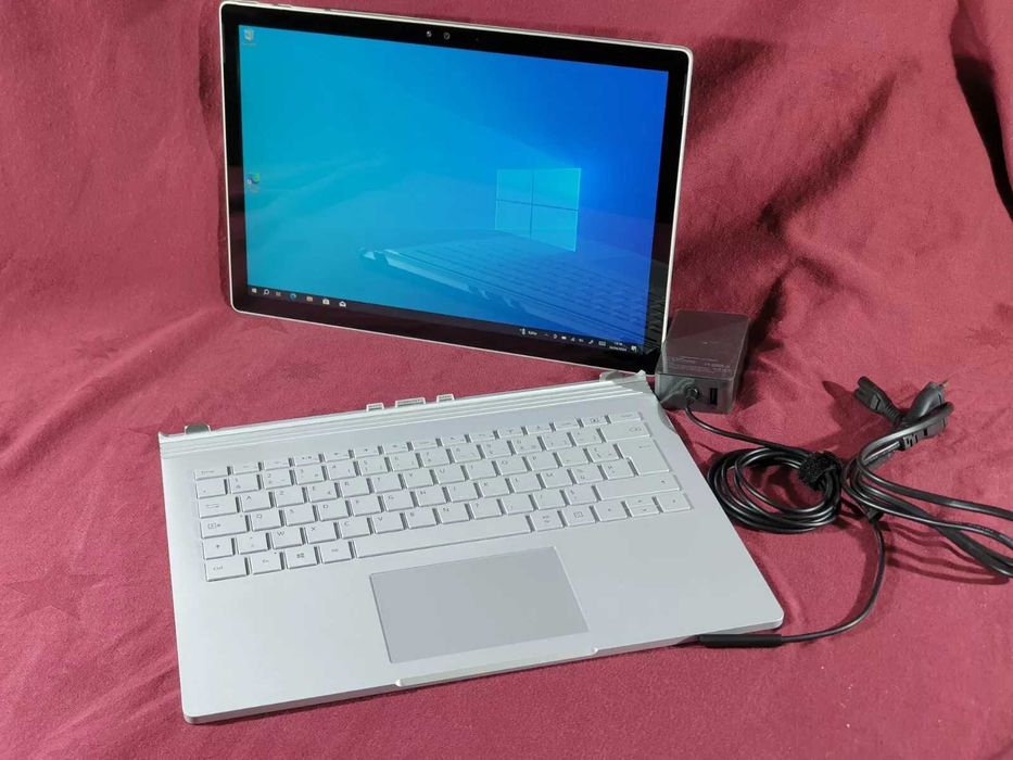 Microsoft Surface Book Tablet i5-6300U 8GB defeito no touchscreen 1cm ...