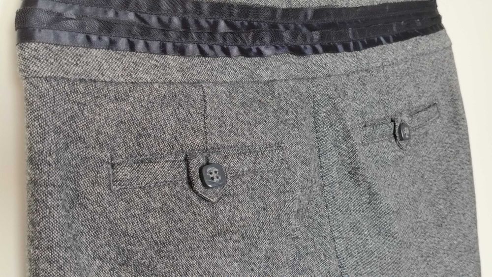 Reserved szerokie spodnie z wełną r.42 Kraków Krowodrza • OLX.pl