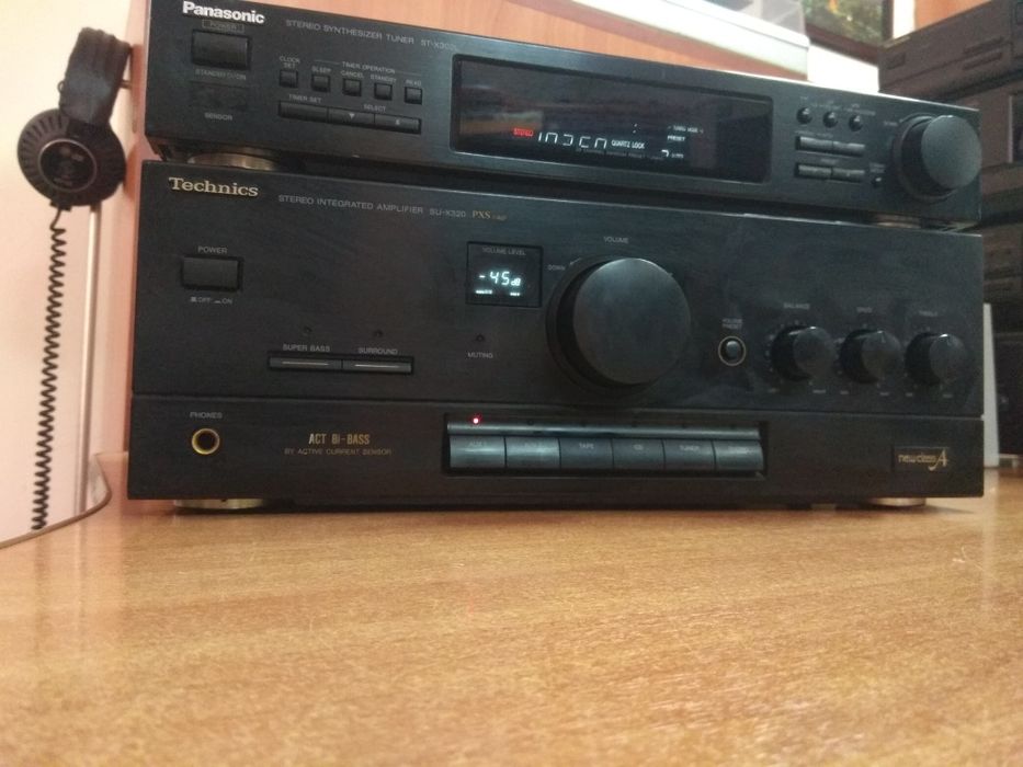 Technics su/st x320L тюнер + підсилювач: 2 500 грн. - Cd / md ...