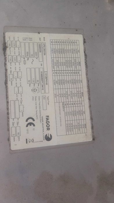 Piec konwekcyjno parowy Fagor Visual Plus Vpg-202 z wózkiem Mszana ...