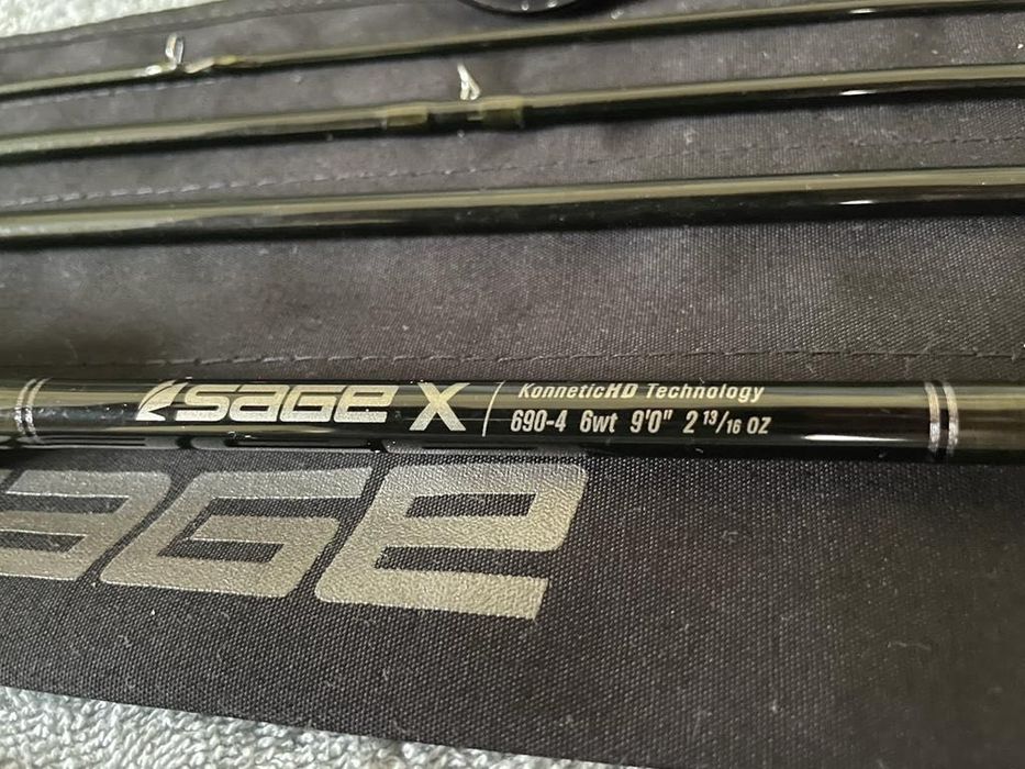 Wędka sage X 690 - 4 Sopot Centrum • OLX.pl