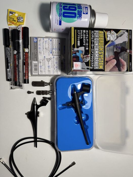 Mr Hobby Gundam airbrush marker aerograf Junoszyno • OLX.pl