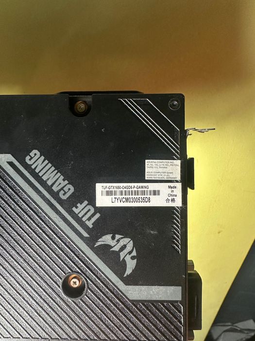Відеокарта ASU’s tug gaming gtx1650: 2 900 грн. - Комплектуючі та ...