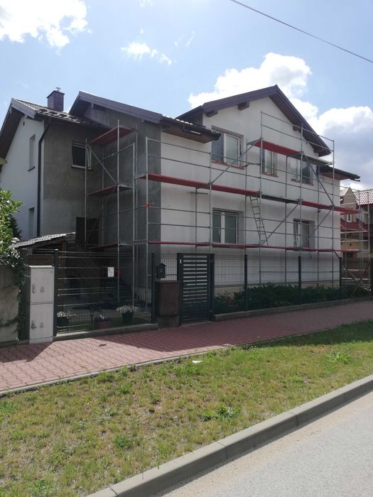 Elewacje Docieplenia domów,lub mycie karcherem malowanie Elewacji Wołomin • OLX.pl