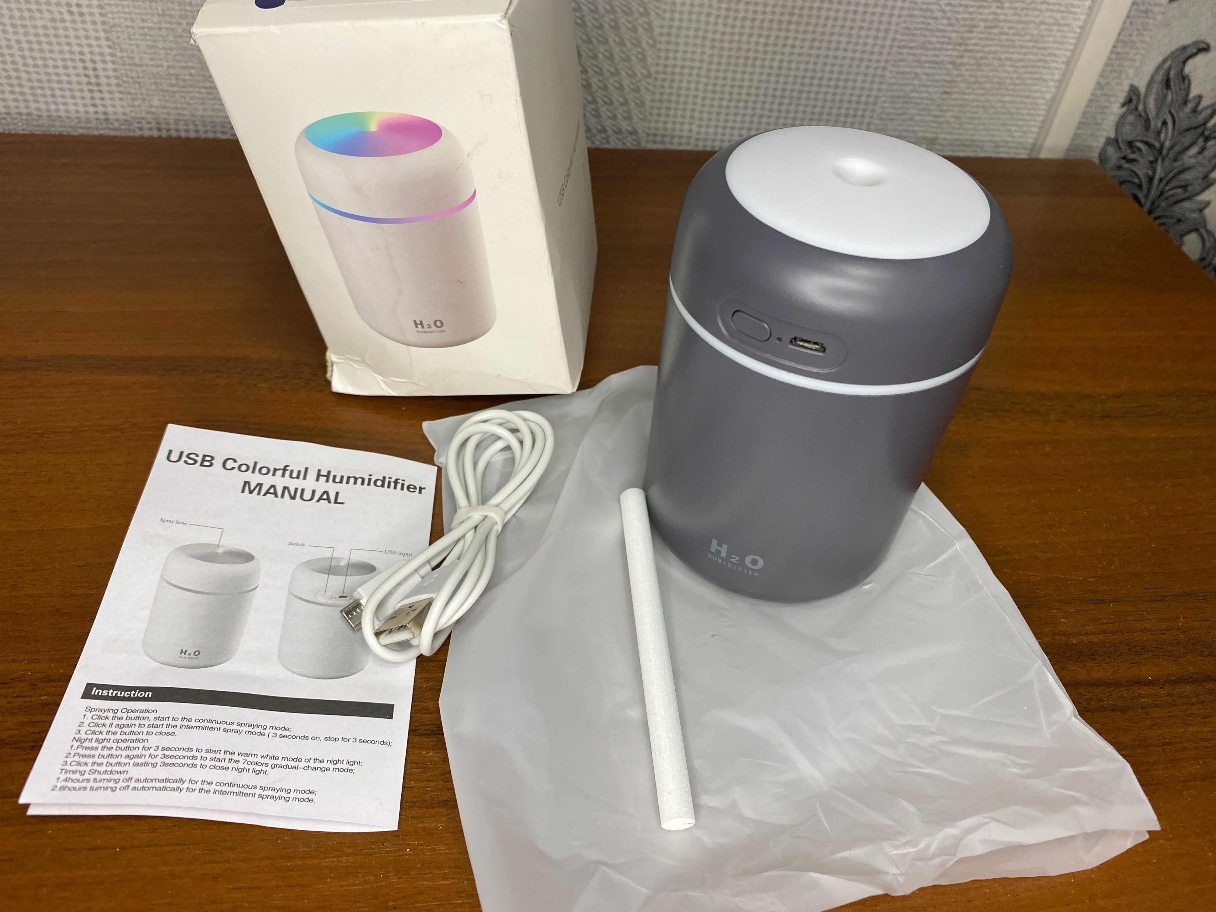 Ультразвуковой увлажнитель воздуха с подсветкой DQ-107 USB 300 мл: 270 ...