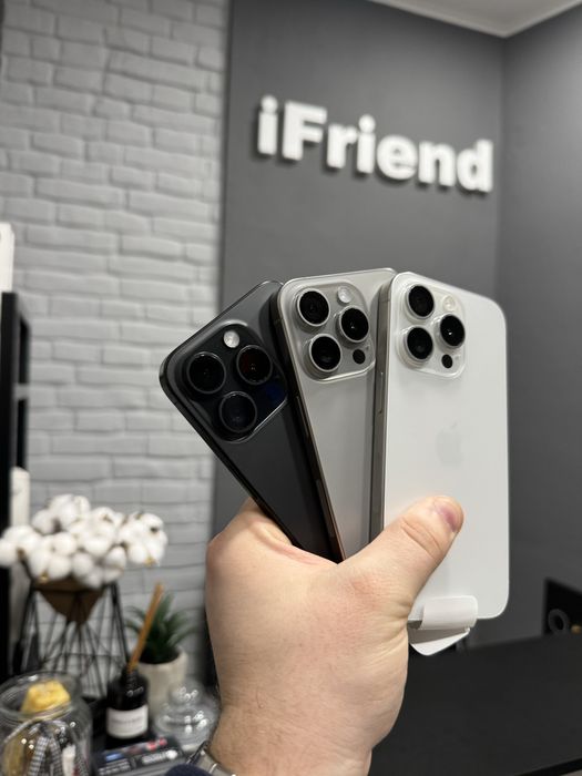 New/open iPhone 15 pro 128/256gb natural,white,black: 36 640 грн ...