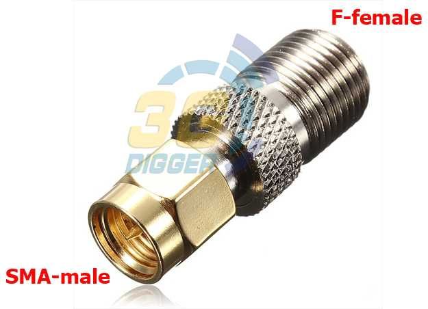 Антенный переходник PigTail (SMA–F-female) для 3G/4G модема/роутера ...