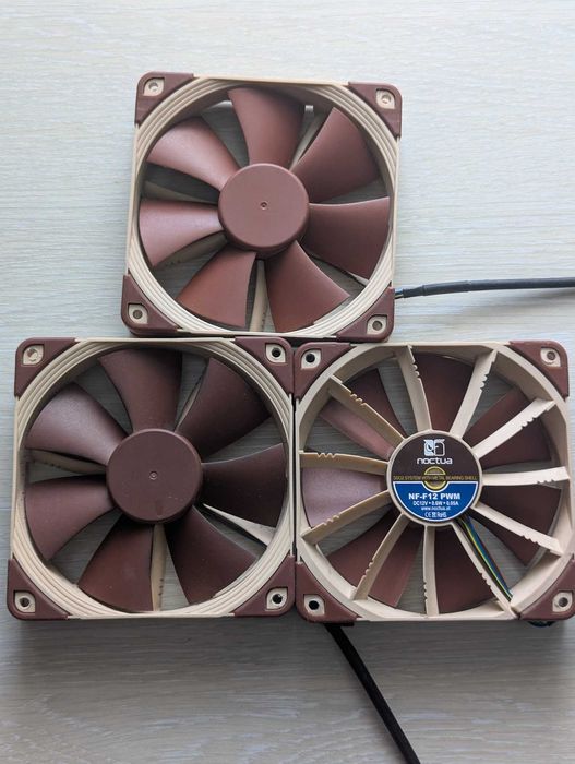 Noctua NF-F12 PWM: 690 грн. - Комплектуючі та запчастини Суми на Olx