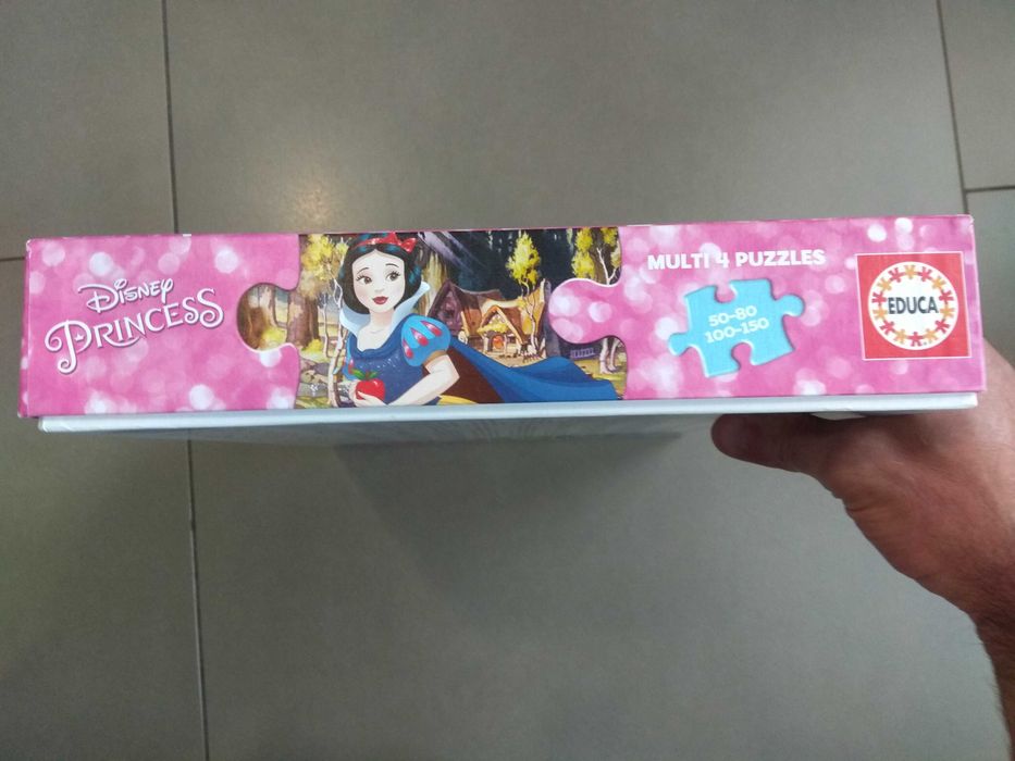 Multi 4 Puzzles progressivos da Educa – Disney Princess Viseu • OLX Portugal