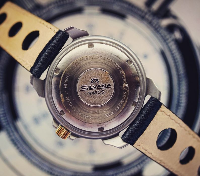 Silvana Adventure 200m swiss made zegarek szwajcarski tytan diver ...