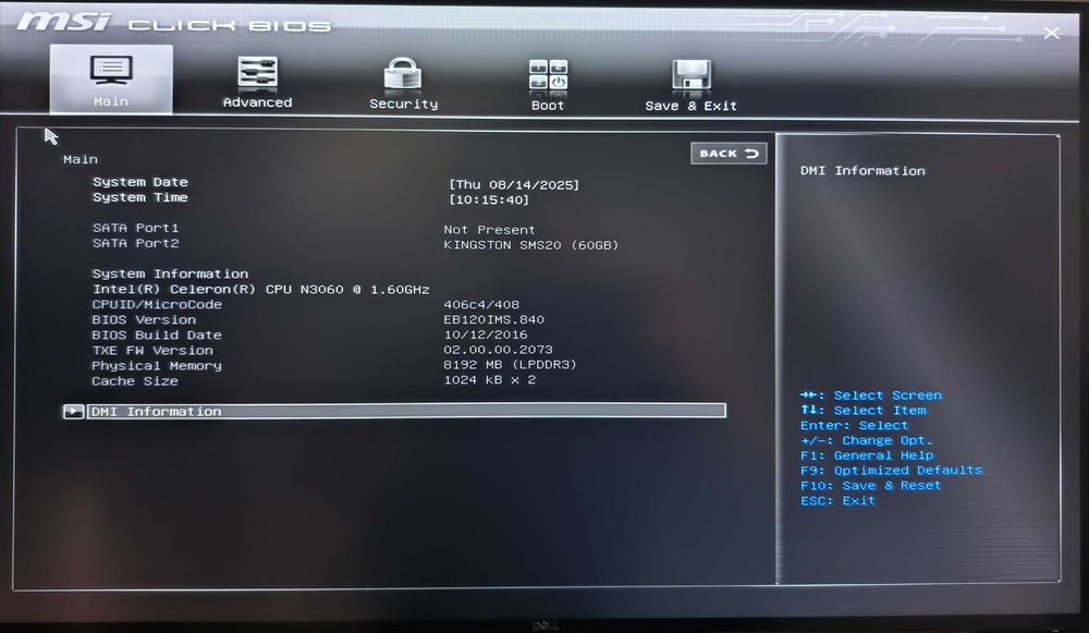 Мінікомп'ютер MSI Cubi N: 1 600 грн. - Настільні комп'ютери Вінниця на Olx